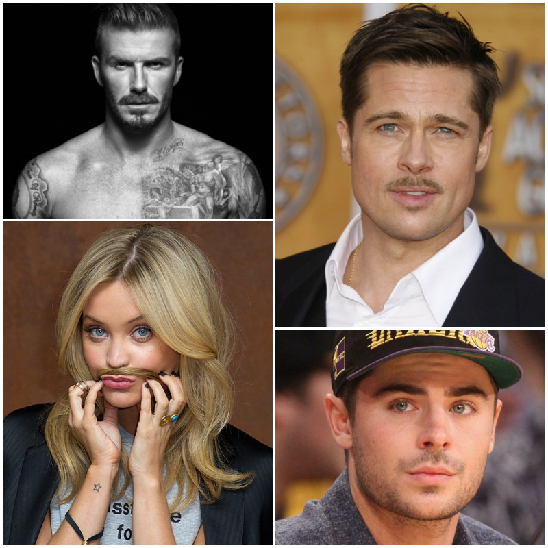 Celebrities Movember – 溫市笑應